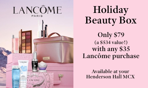 MCCS Lancome Holiday Beauty Box